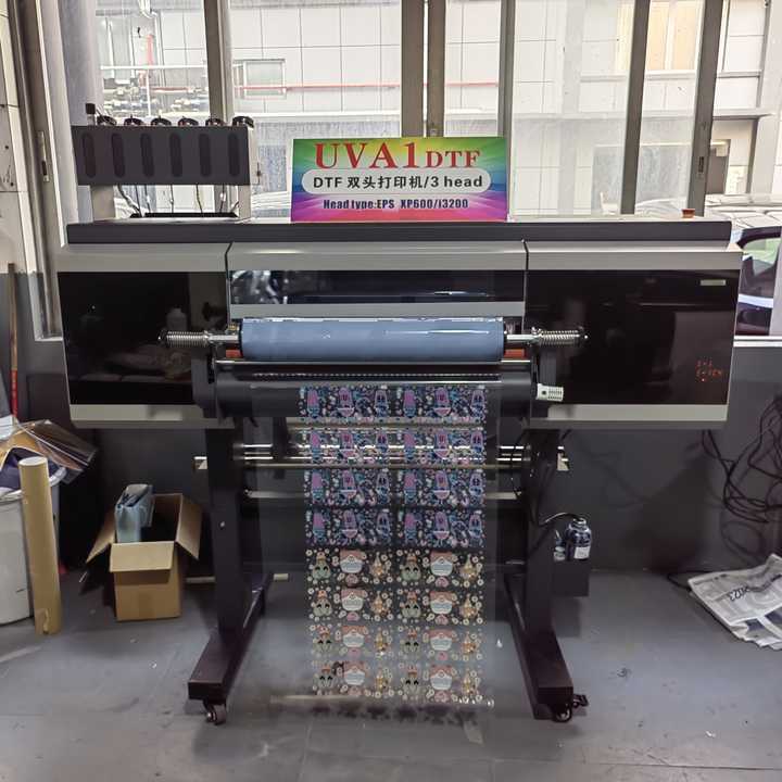 New-color UV DTF Printer - Efficient Roll to Roll Printing