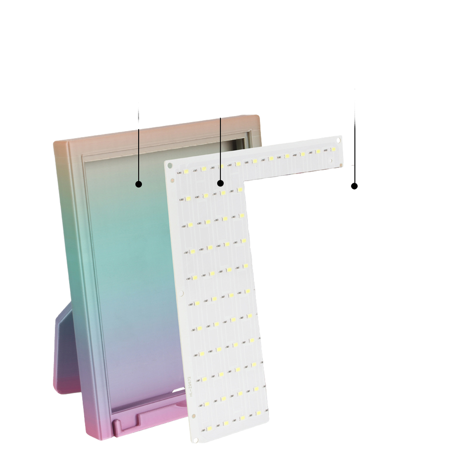 Bambu Lab New Lithophane LED Panel with CMYK Print Backlight Board PLA ...