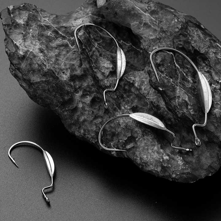 OEM Weighed Lead Jig Head Hook Weedless Walleye Bass Fishing Rig with ...