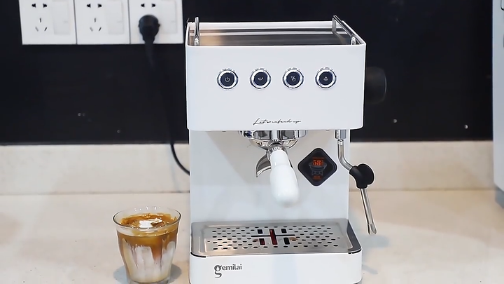 Gemilai CRM3005G Italian Manual Espresso Coffee Machine - Compact ...