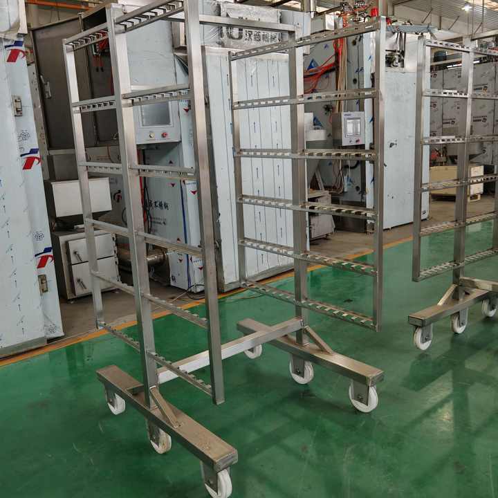 304 Stainless Steel Sausage Hanging Trolley - Durable & Efficient