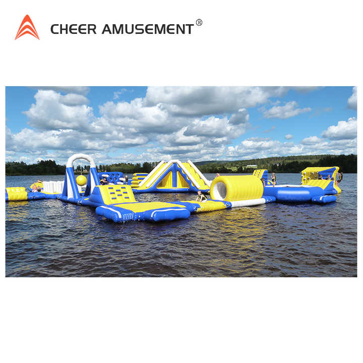 Customized Floating Inflatable Aqua Park by Cheer Amusement