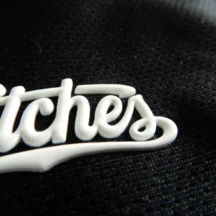 Custom Embossed 3D Raised Logo TPU and Silicone Heat Transfer Label Hot ...