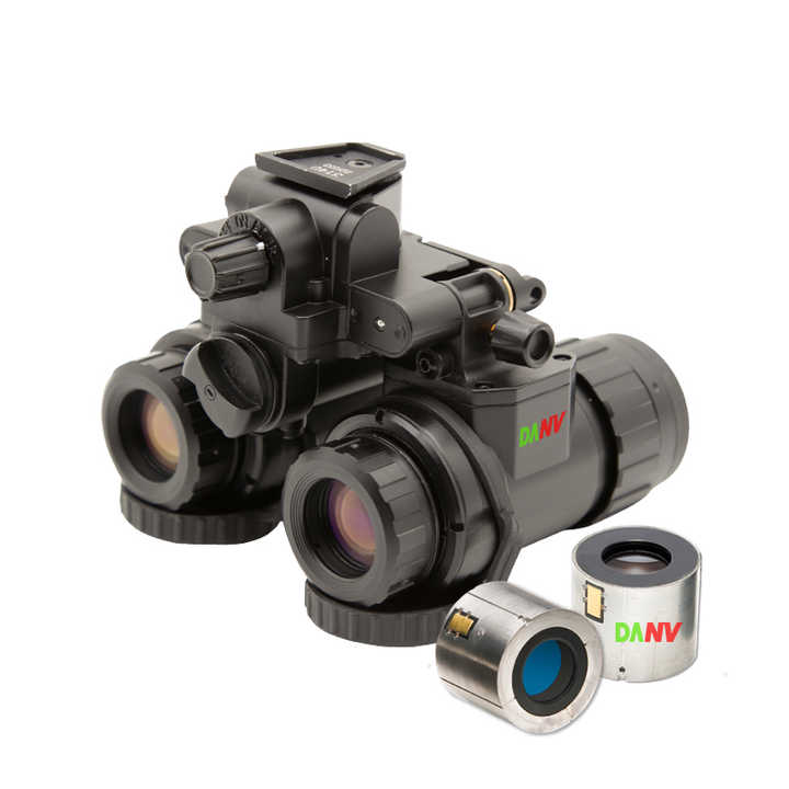 Dual Tube NVG Night Vision Goggles - White Phosphor FOM1600