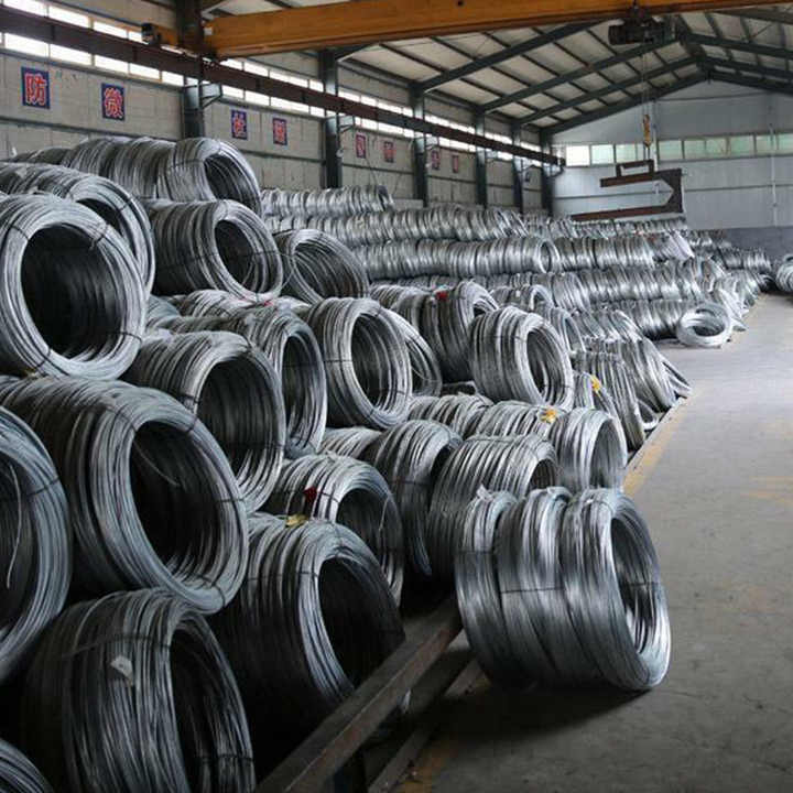 wholesale building warehouse SAE1008 galvanized steel wire hot rolled ...