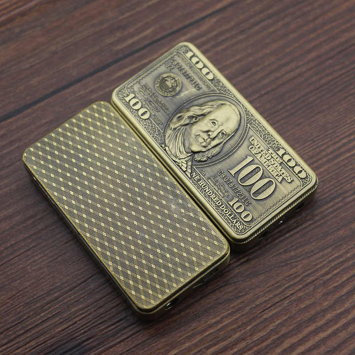 Windproof Metal Lighter - Perfect for Cigarette Smoking