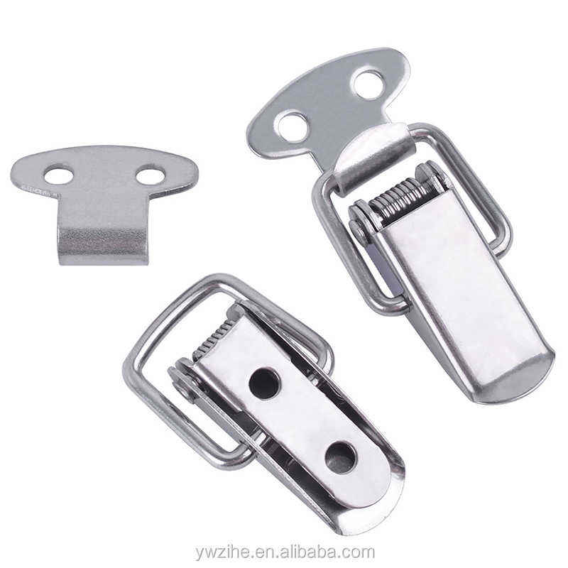 Spring Loaded Stainless Steel Catch Clamp Clips for Drawer/Toolbox ...