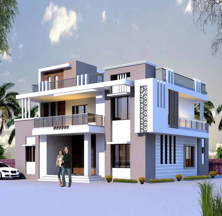 Custom Large Luxury Mansion Prefab with Pre Cast Panels