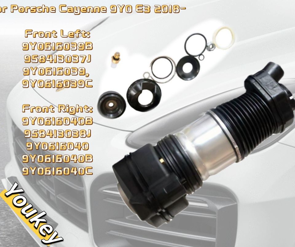 Front Left Air Suspension Air Spring for Porsche Cayenne 9Y0 E3 2018 ...