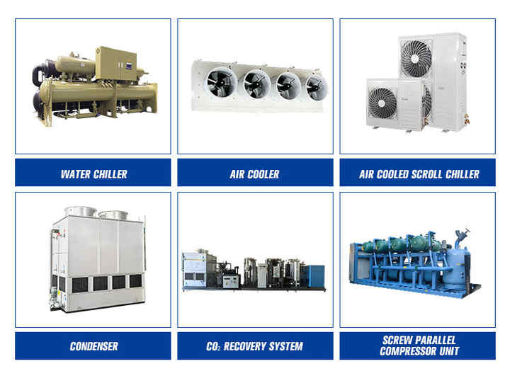 30hp 35hp 40hp Plc Controlled Unit Condensing Unit Screw Parallel ...