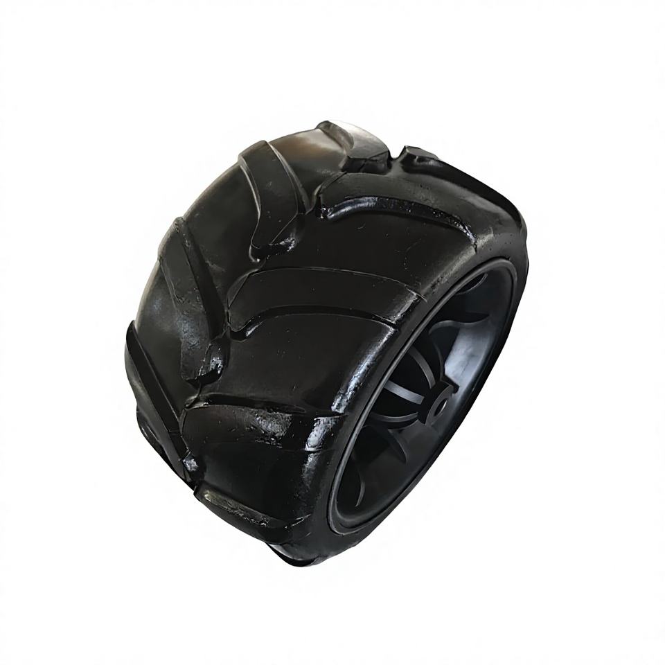 Replacement 6 Inch Wheel 6x2 Inch Wheel with Metal or Plastic Rim PU ...