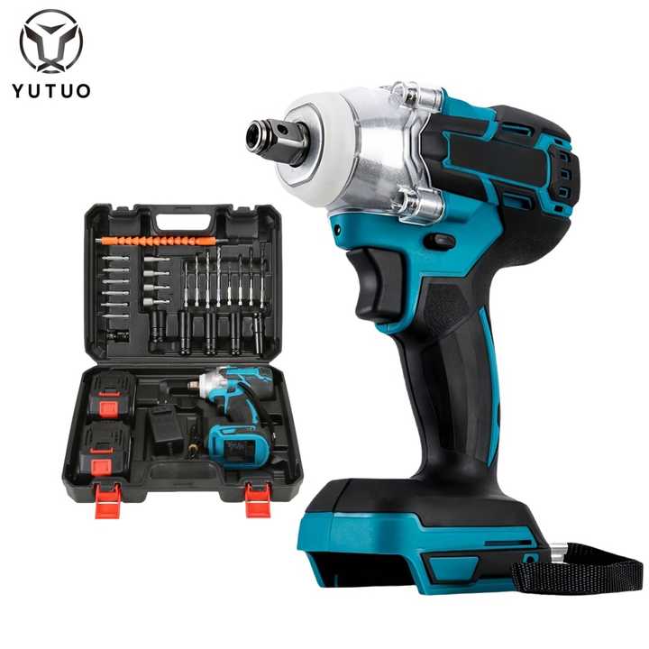 YUTUO Factory Price 1/2 1 Inch Brushless High Torque Rechargeable ...