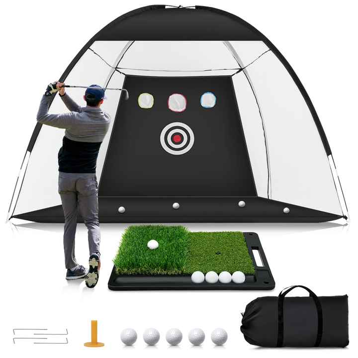 Custom Golf Hitting Nets Indoor Outdoor Sport Golf Chipping Net ...
