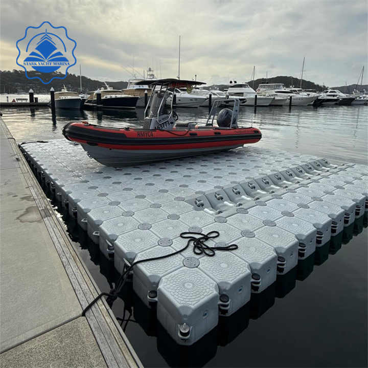 Safe and Stylish Floating Marina Dock for Yachts - 15 Years Lifespan