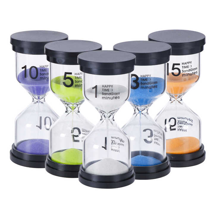 Custom Sand Clocks - Perfect for Timing Games & Classroom