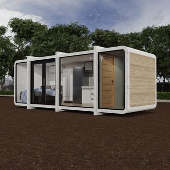 20ft 40ft modular prefab tiny homes container office portable apple ...