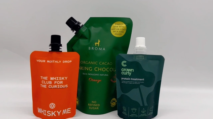 Custom Printed Biodegradable Refill 100ml Mini Stand up Doypack Shampoo ...