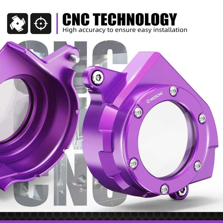 NICECNC Aluminum Electric Bike Accessories Motor Belt Pulley Protector ...