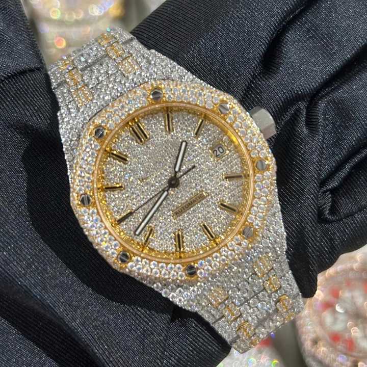 Custom Top Selling Luxury Iced Out VVS Moissanite Iced Out Diamond Bust ...
