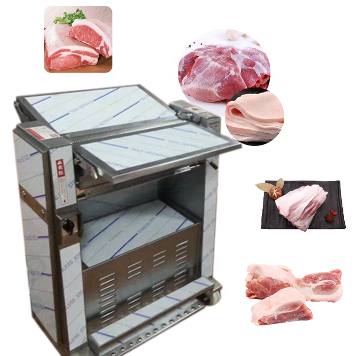 High-Efficiency Machine for Removing Pork Skin Professional Meat Skin ...