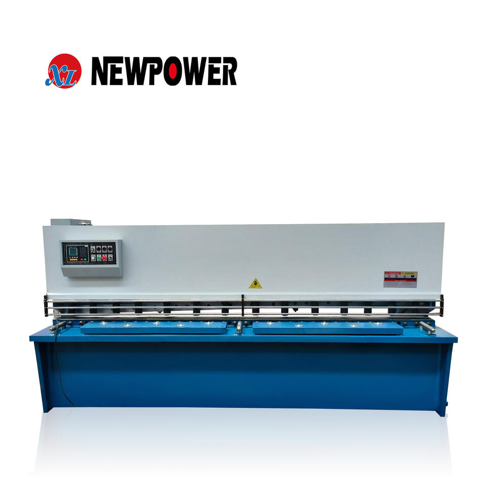 Xinli CNC Semi-Automatic Hydraulic Shearing Machine 4-8mm Metal Sheet ...