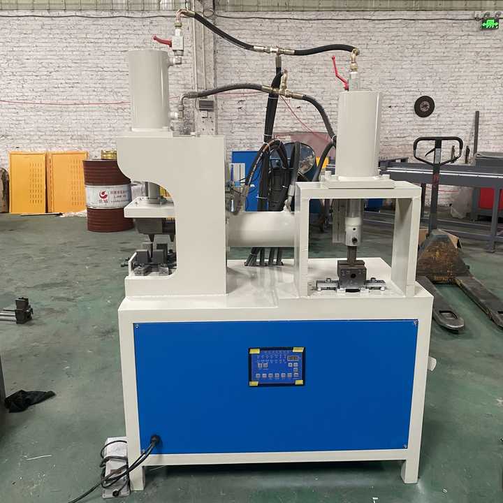 Hydraulic 90 Degree Angle Stainless Steel Pipe Cutting Machine