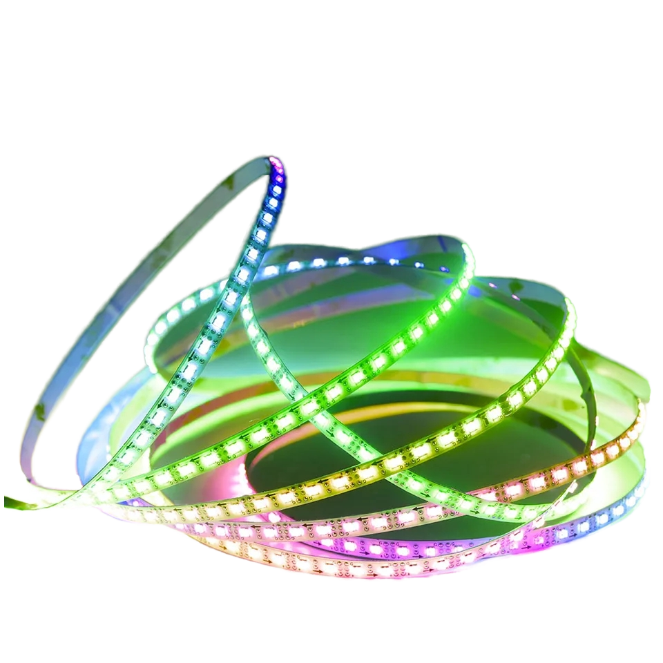 5mm Width Flexible LED Strip 120LED/m 12V Copper IP20 RGB Super Narrow ...