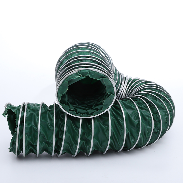 Green Telescopic High Temperature Flexible Hose Pipe for Air ...