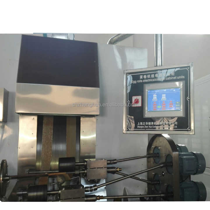 Full Automatic Egg Roll Wafer Stick Making Machine/factory in Shanghai ...