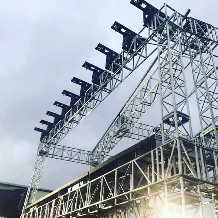 Strong Truss Aluminum Alloy Truss Customized Shape Truss for Events ...