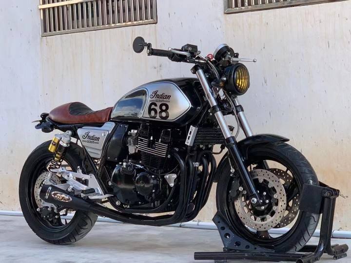 Imported CB400 Four-cylinder Retro Yellow Hornet 250 Motorcycle Large ...