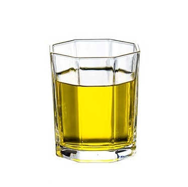 Classical Short Octagonal Whisky Glass - Perfect for Drinks
