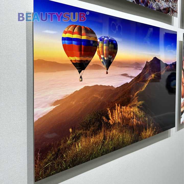 HD Metal Print High Definition Beautysub 1.15mm Gloss White HD LS ...
