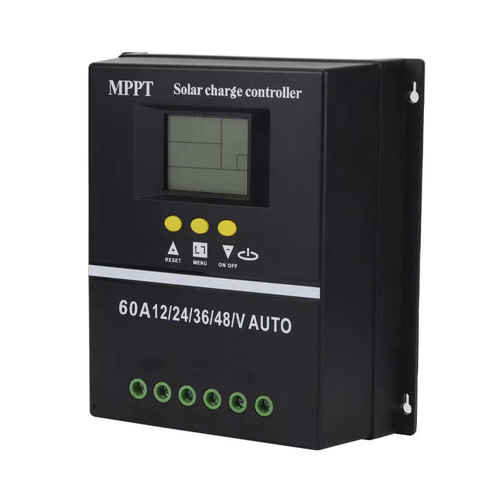 Smart Mppt 60a 80a 100a Sun Solar Charge Controller High Input Voltage 12v 24v 48v Pwm Solar ...