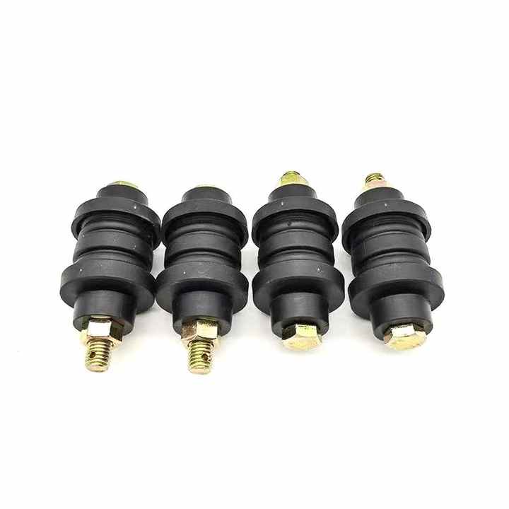 Motorcycle Shock Absorber with Steel Bolts Engine Mount Vibration ...