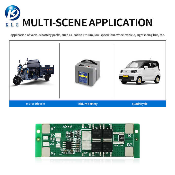 KLS Power Tool BMS 3s 15a NMC Battery Bms Lifepo4 Battery Balanced ...