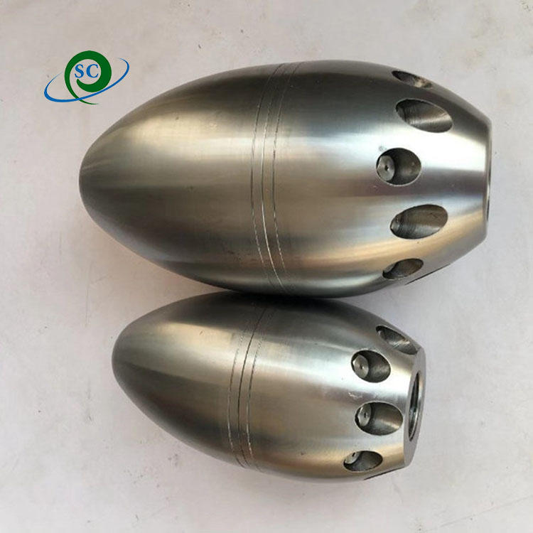 High Pressure Rotary Ceramic Core Sewer Ejector Drain Cleaning Nozzles ...