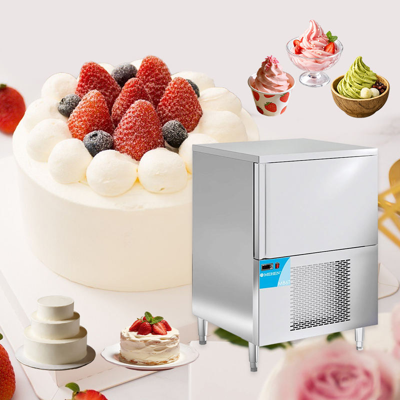 MEHEN MB6T Gelato Ice Cream Quick Fast Instant Freezing Shock Freezing ...
