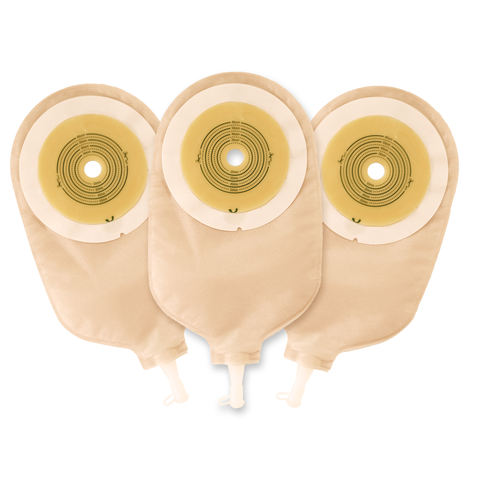 Colostomy Bags with Stickers Drainable Colostomy Pouch One Piece ...