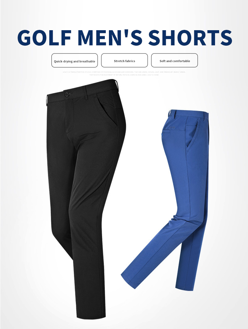 PGM KUZ102 sports breathable golf pants men golf pant polyester golf ...