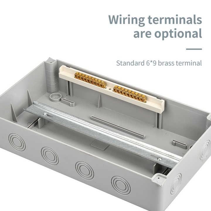 Tulabu HT Series 5-Way IP65 Waterproof Outdoor Circuit Breaker Power Distribution Box CE ...