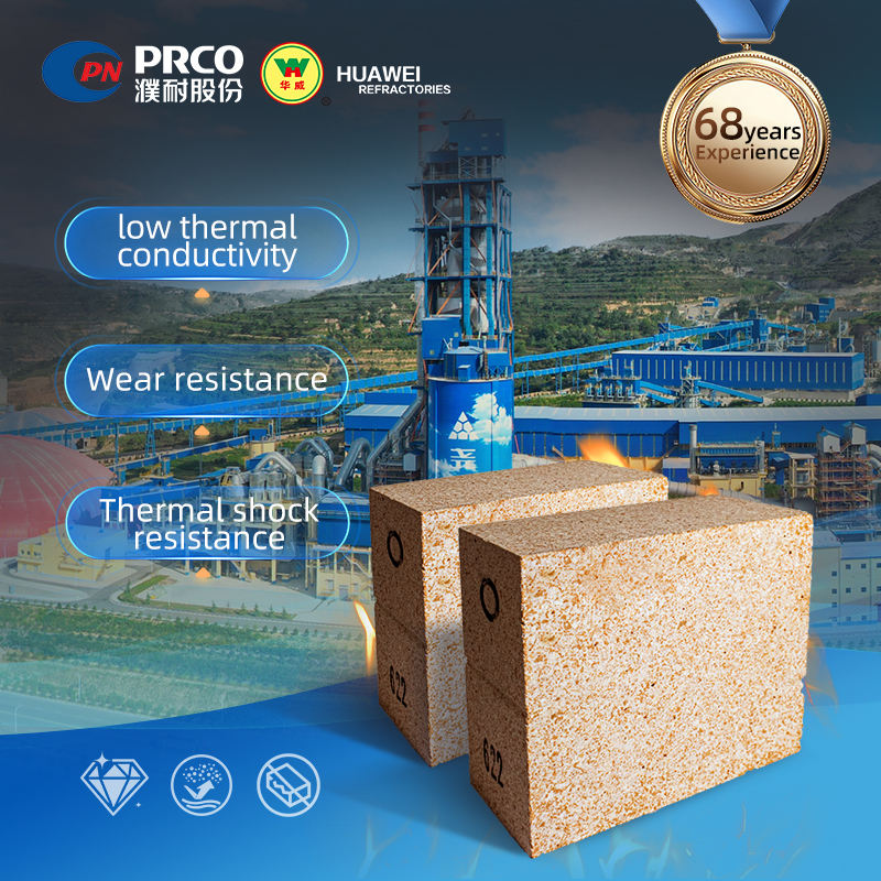 Low Thermal Mullite Brick a for High-Temp Kilns | Al2O3≥55% | RUL≥1500 ...