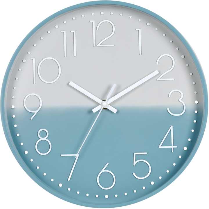 12-Inch Stylish Modern 3D Wall Clock Colorful Contemporary Design for ...