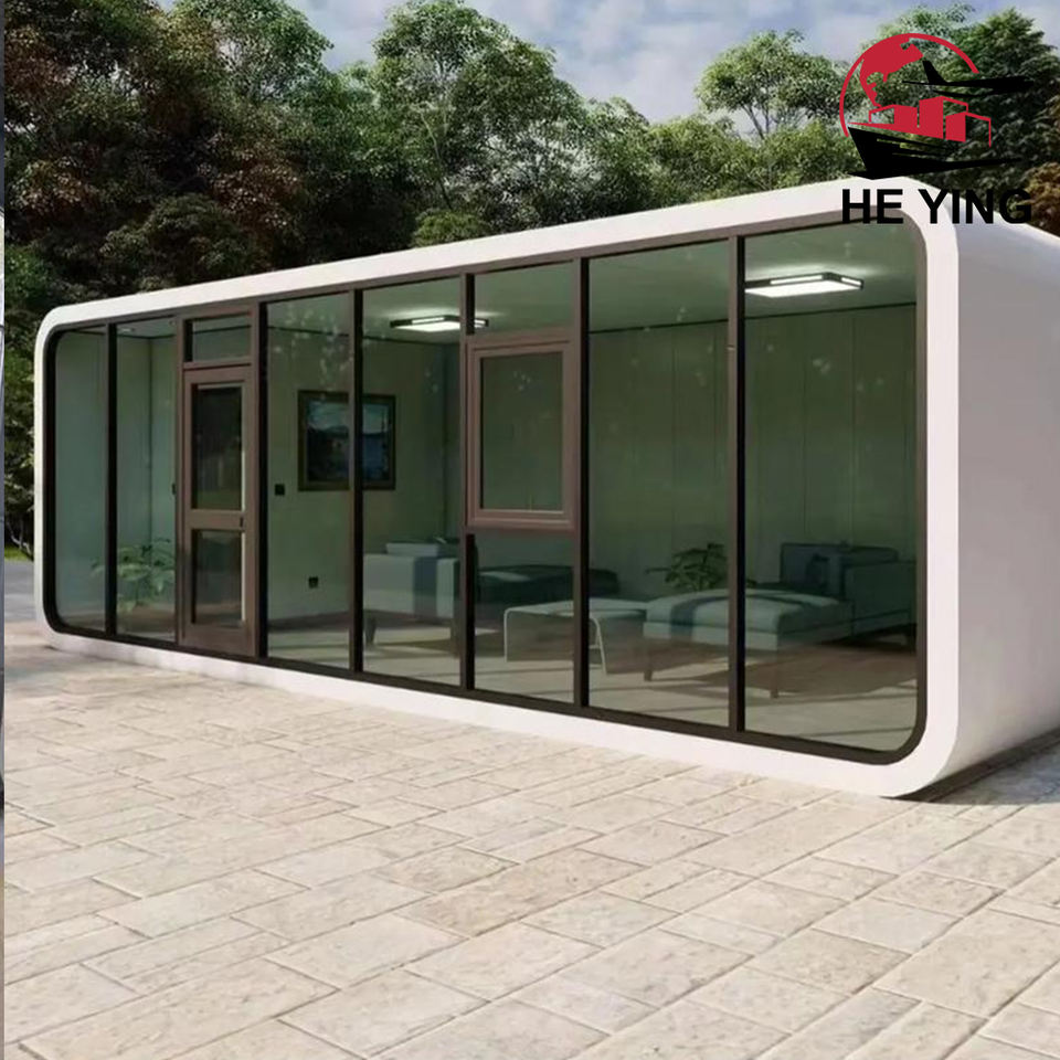 Prefabricated Eco-friendly Modern Steel Sandwich Panel Container House ...