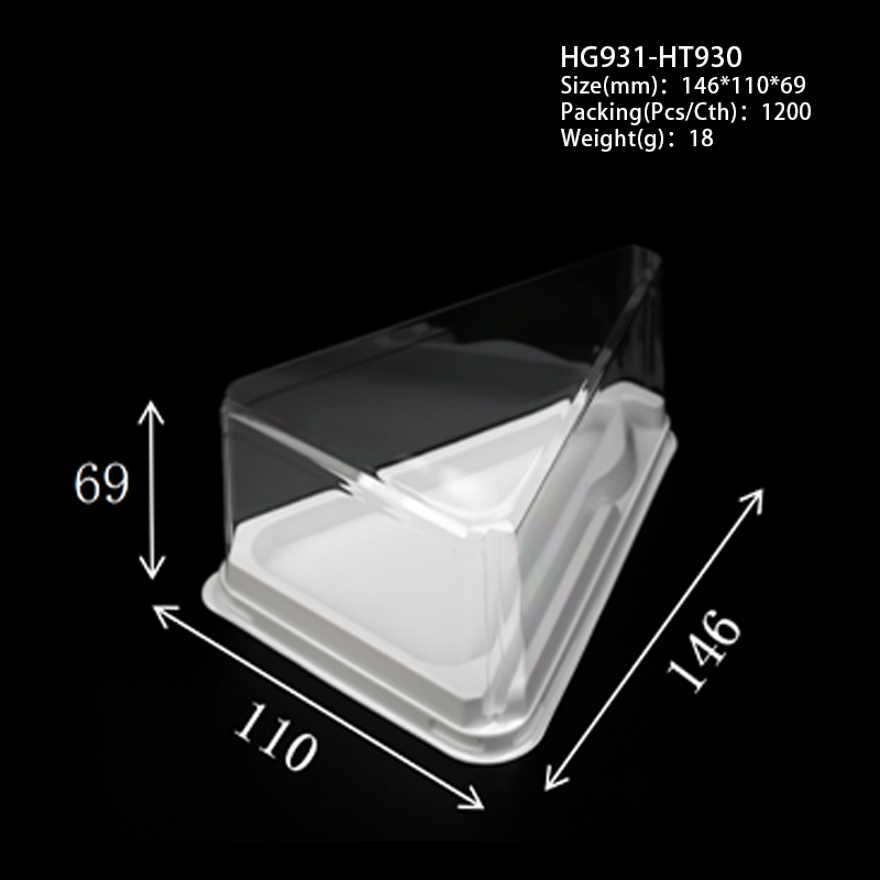 Plastic Pizza Slice Containers - Durable & Efficient Storage