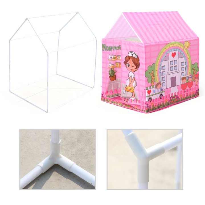 Foldable POP Out Toy Tent for Kids Play House Play Game Toy Outdoor ...