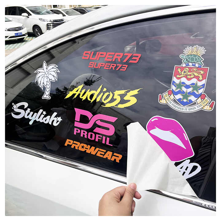 High Quality Customizable Black Colour Car Bumper Sticker Car Window ...