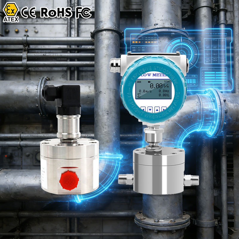 Positive Displacement Flow Meter Analog Flow Meter Cryogenic Flow Meter ...