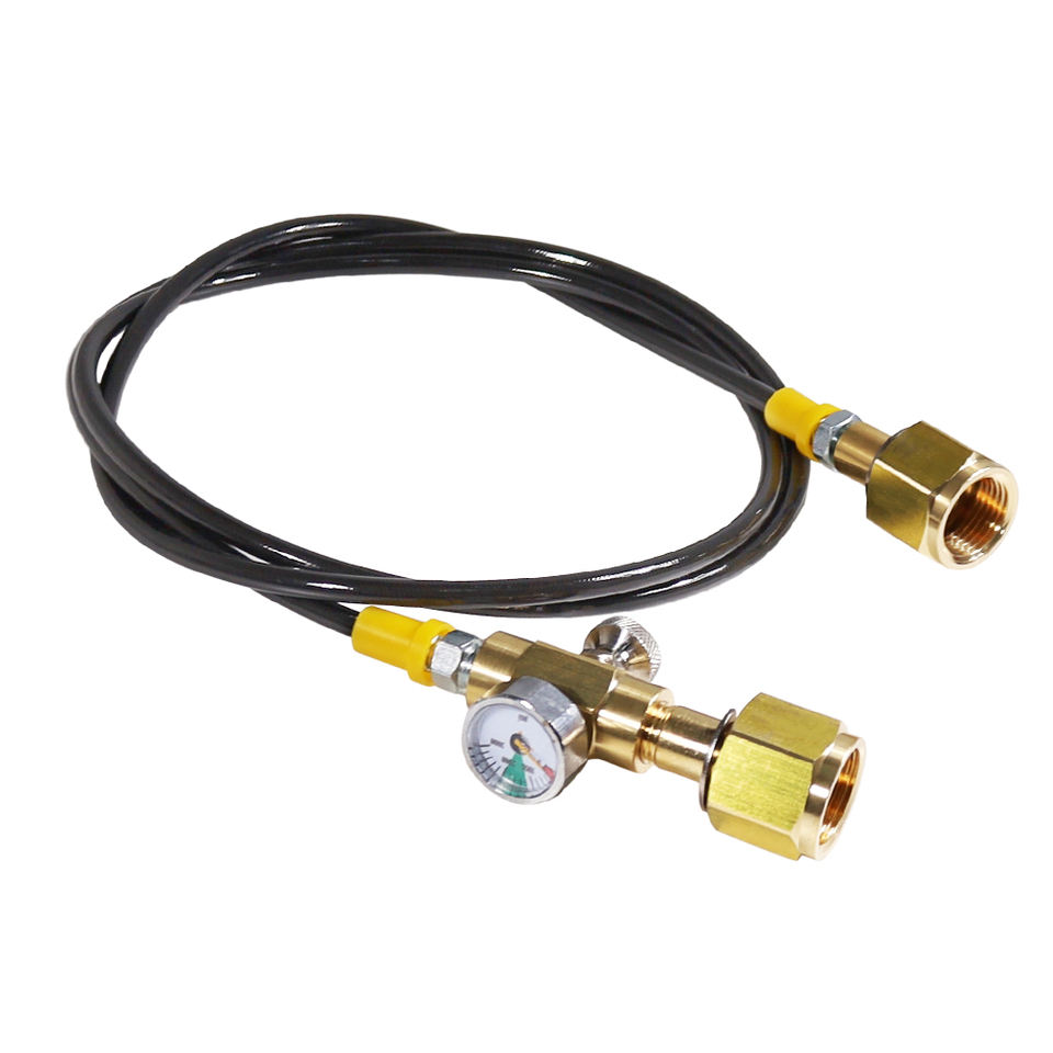 CO2 Refill Station Charging Adapter CO2 Transfer Hose 2 X W21.8-14 ...