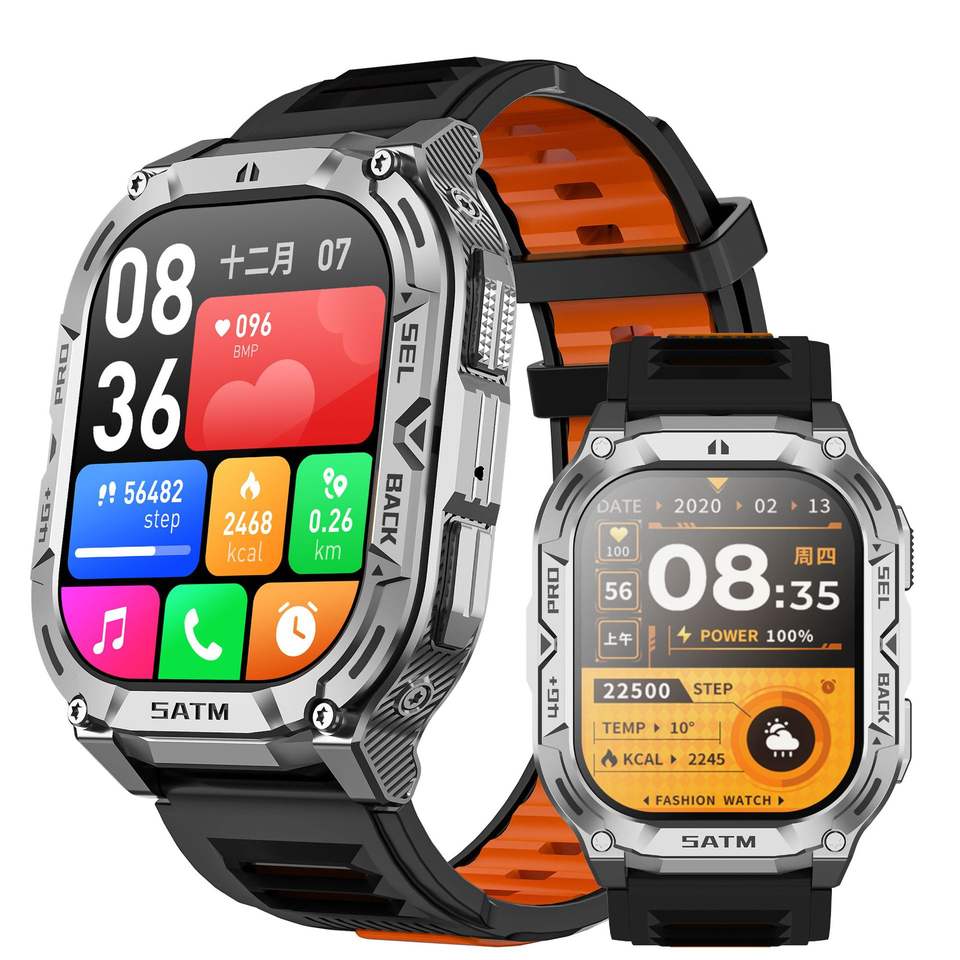 B25 Smart Watch 5G Netcom for Store APP Download True Step Rate Front Camera Three Preventions ...